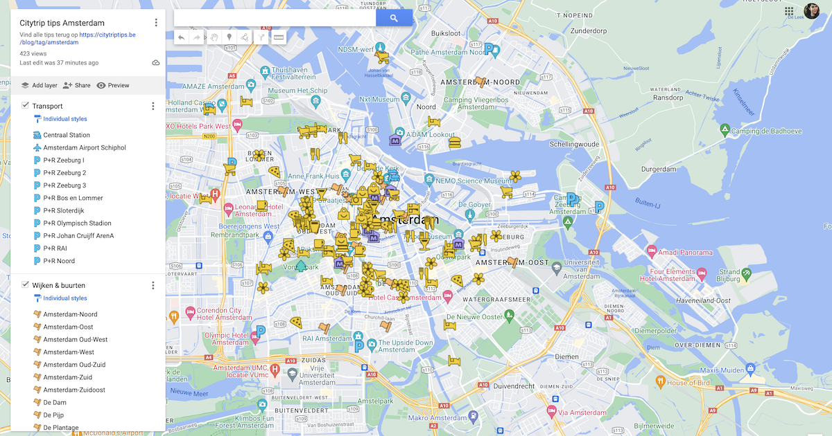 Discover how you can use Google Maps for your next city trip